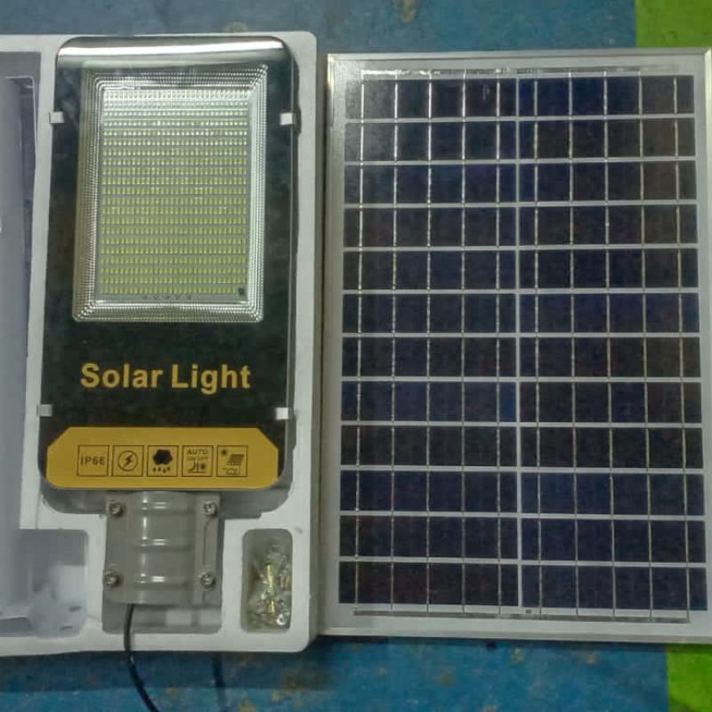 Jual Lampu jalan solar panel 400 watt 400w lampu led PJU solar panel ...