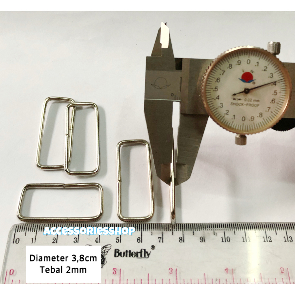 Jual Ring kotak besi nikel (-+100pcs) | Shopee Indonesia