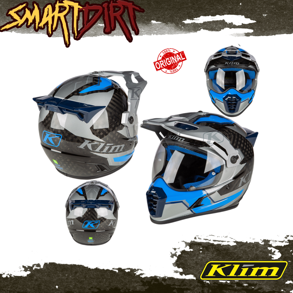 Jual HELM FULL FACE KLIM KRIOS PRO ECE/DOT VENTURA ELECTRIC BLUE HELM ...