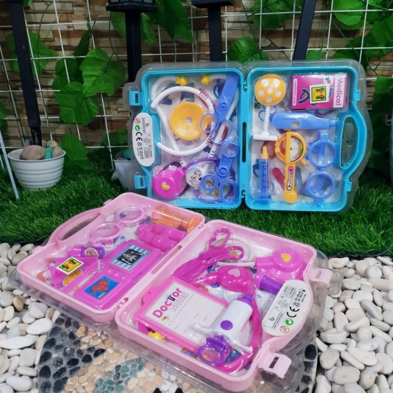 Jual Mainan Set Dokter Koper Anak Edukatif - Dokteran Paket Medical ...