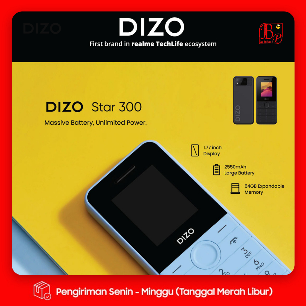Jual Dizo Star 300 Featured Phone | Shopee Indonesia