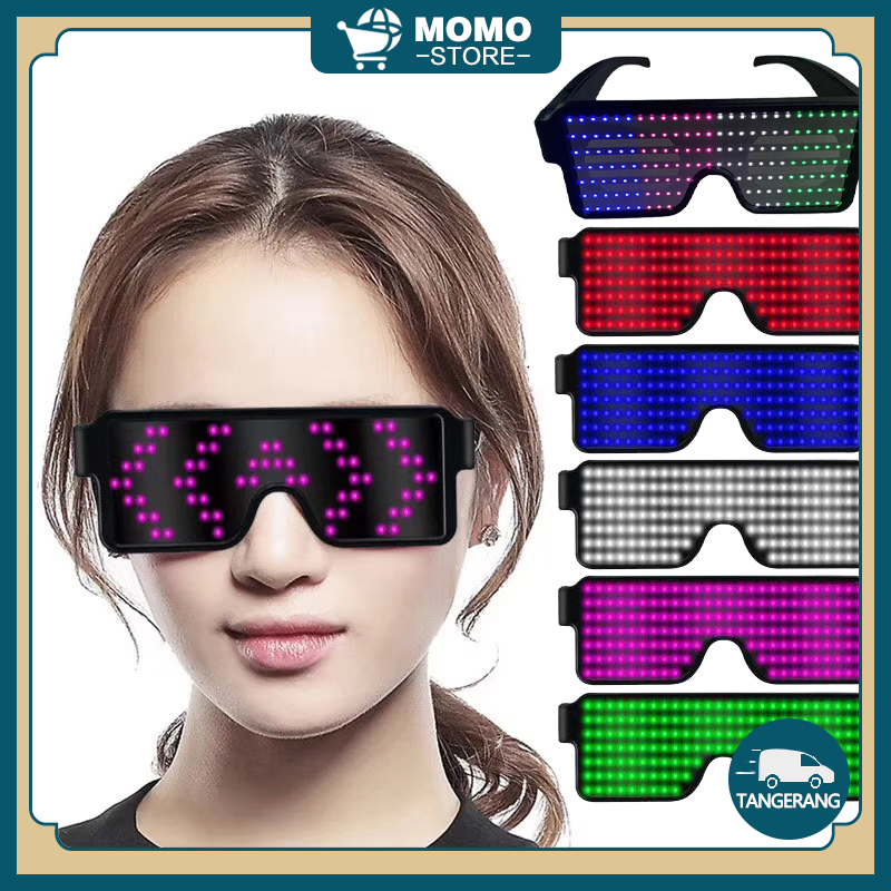 Jual Kacamata Elektronik Dengan Lampu LED Untuk Pesta / Karnaval ...