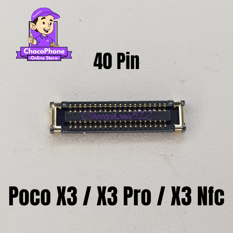 Jual Konektor Lcd Poco X3 Pro / Poco X6 / Poco F6 Socket Connector Fpc ...