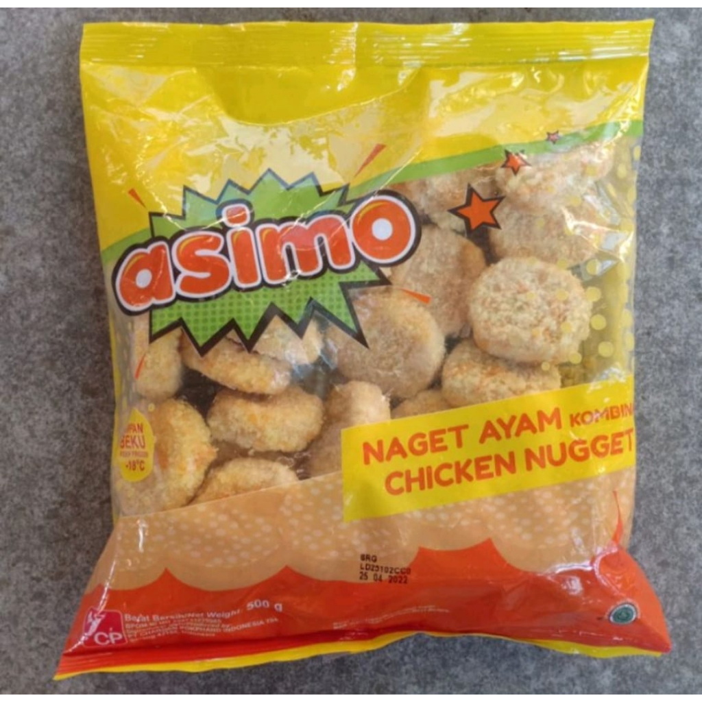 Jual asimo nuget coin 250g | nuget asimo coin 500g | Shopee Indonesia