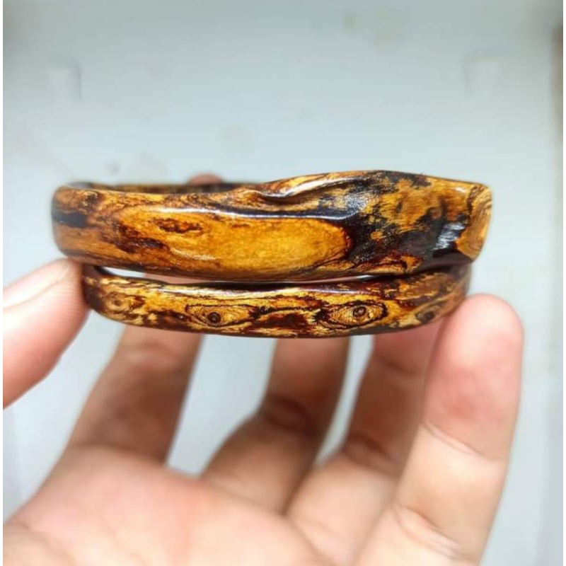 Jual gelang akar Bahar brahma motif batik minimalis | Shopee Indonesia