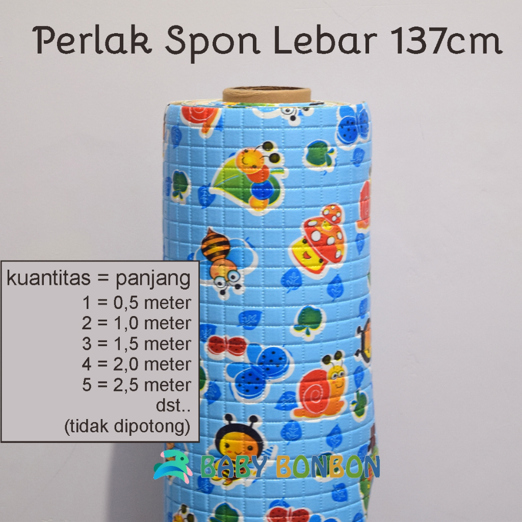 Jual Perlak Bayi Meteran Lebar 137cm (Panjang Sesuai Kebutuhan Minimal ...