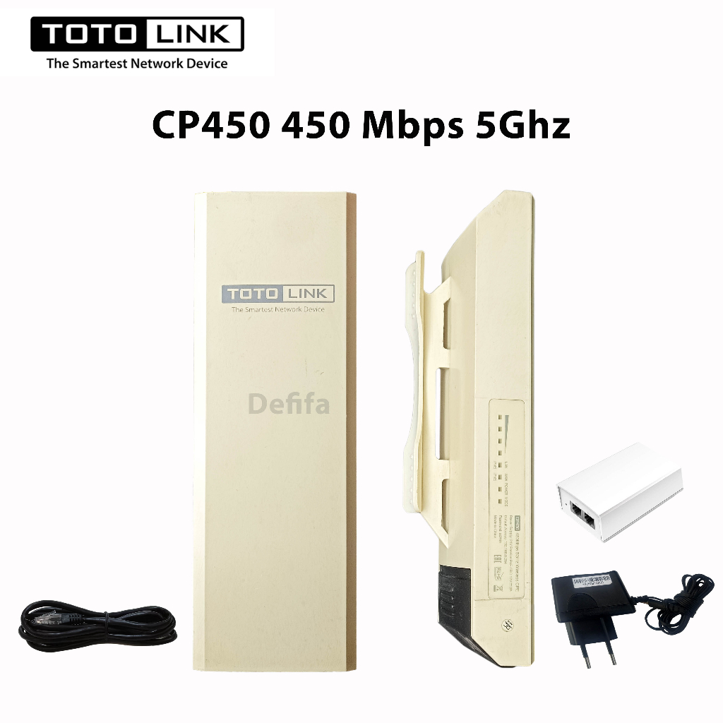 Jual Totolink CP450 450 Mhz 5Ghz Wireless Outdoor CPE WIFI | Shopee ...
