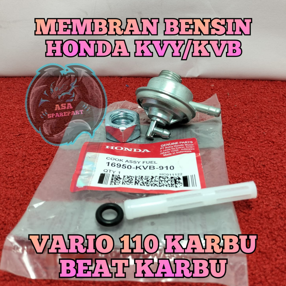 Jual KRAN BENSIN KVB / KVY Motor Honda VARIO 110 KARBU CW , BEAT ...