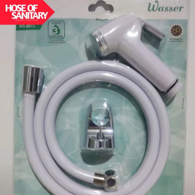 Jual Jet Shower Wasser WS-88TS ORIGINAL / bidet spray putih WS88TS ...