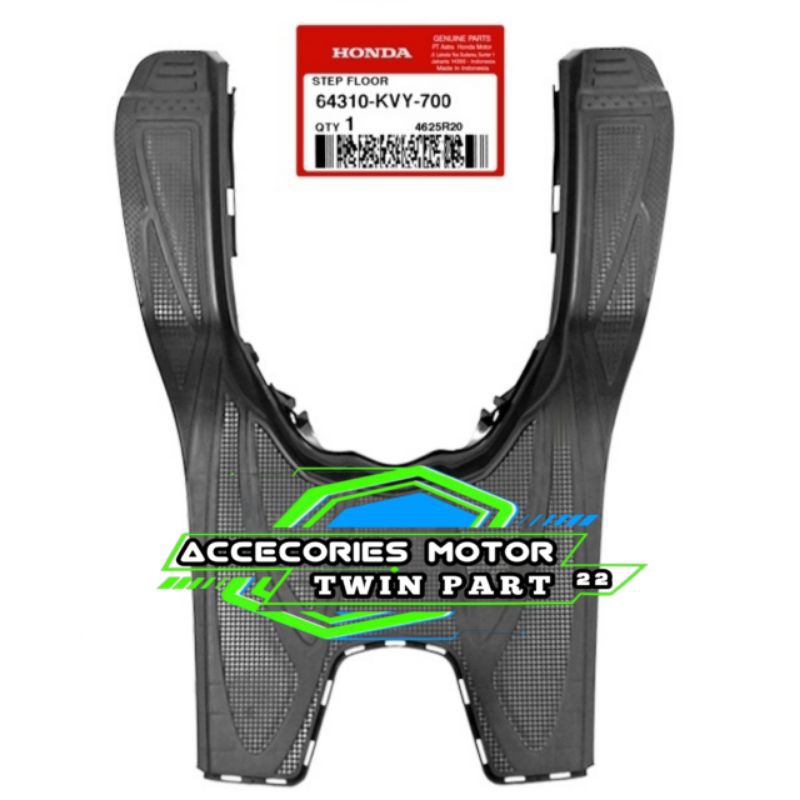 Jual Step Floor Bordes Pijakan Kaki Honda Beat Karbu 2008 2009 2010 2011 64310-KVY-700 Original ...