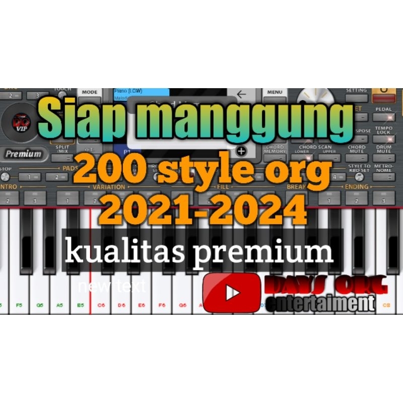 Jual 200 SET style ORG 2021-2024 siap manggung | Shopee Indonesia