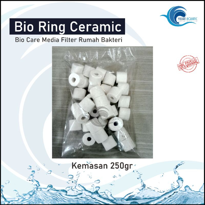 Jual Media Filter Aquarium Bio Ring 250 gram | Shopee Indonesia
