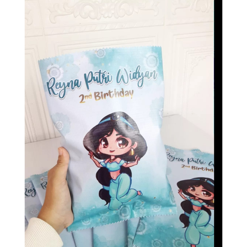 Jual giant snack jasmine/ giant snack princess jasmine small/ snack bag ...