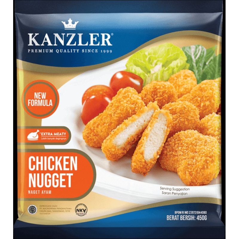 Jual Chicken nugget original Kanzler 450gr sausage kanzler sosis enak ...