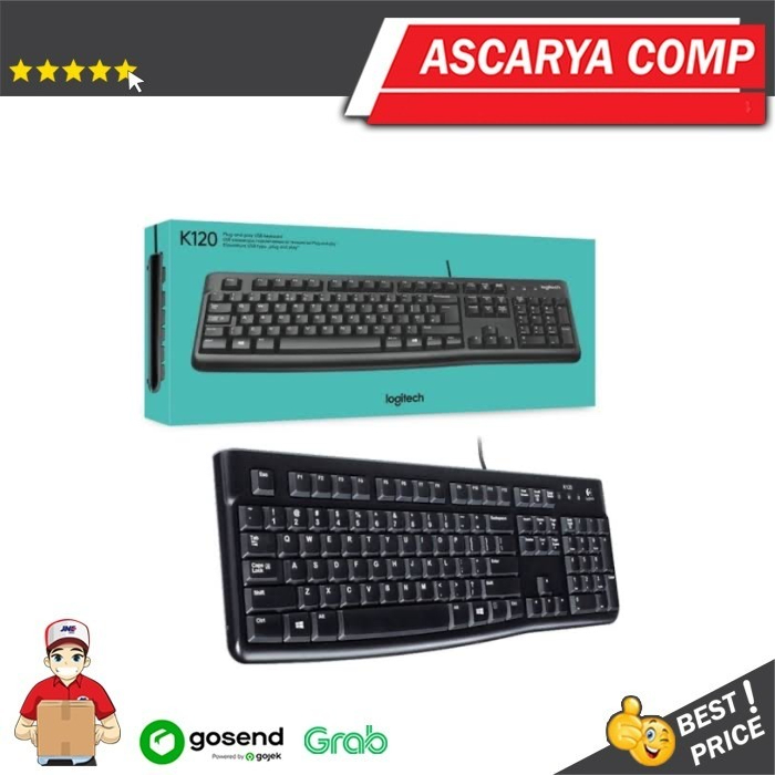 Jual LOGITECH Keyboard USB K120 | Shopee Indonesia