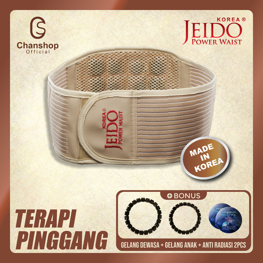 Jual [READY STOCK]Jeido Power Waist ( Sabuk Terapi Pinggang ) Sabuk ...