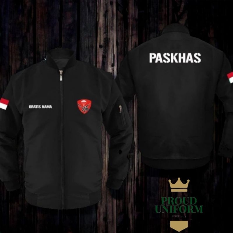 Jual JAKET BOMBER PASKHAS TNI AU | Shopee Indonesia