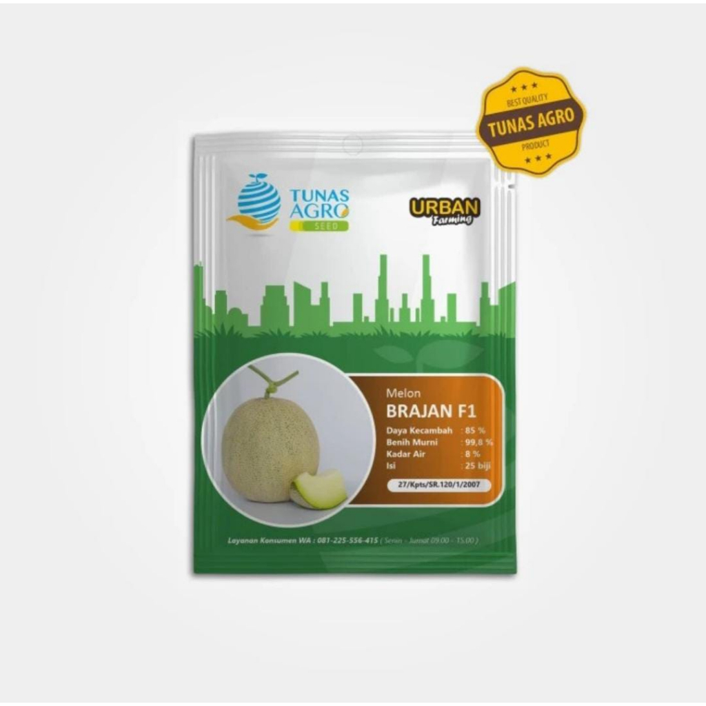 Jual BENIH MELON BRAJAN F1 TUNAS AGRO Urban Farming Small Pack | Shopee ...