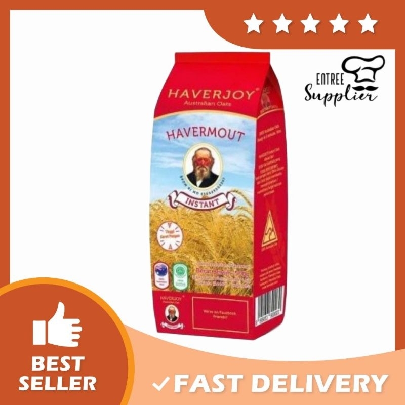 Jual Haverjoy Australian Oats INSTANT 1kg | Gandum Havermout - MERAH ...