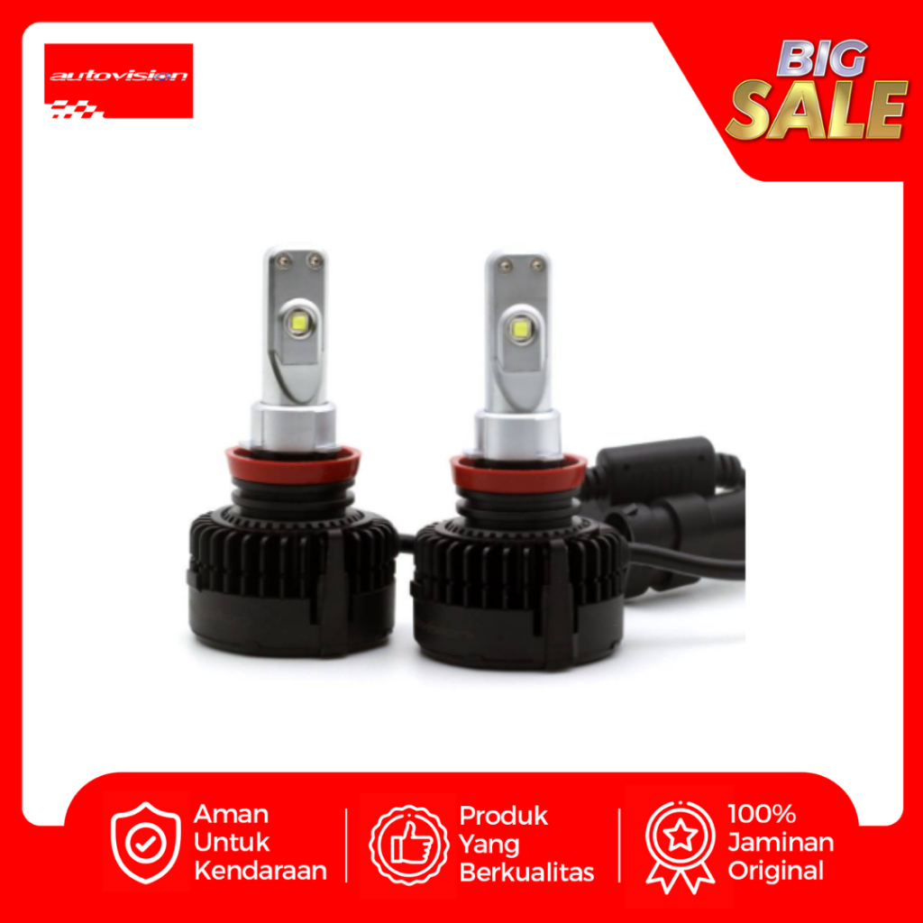 Jual Lampu Utama/Kabut LED Carbon CX50 H11 12V 35W 6000K Autovision | Shopee Indonesia