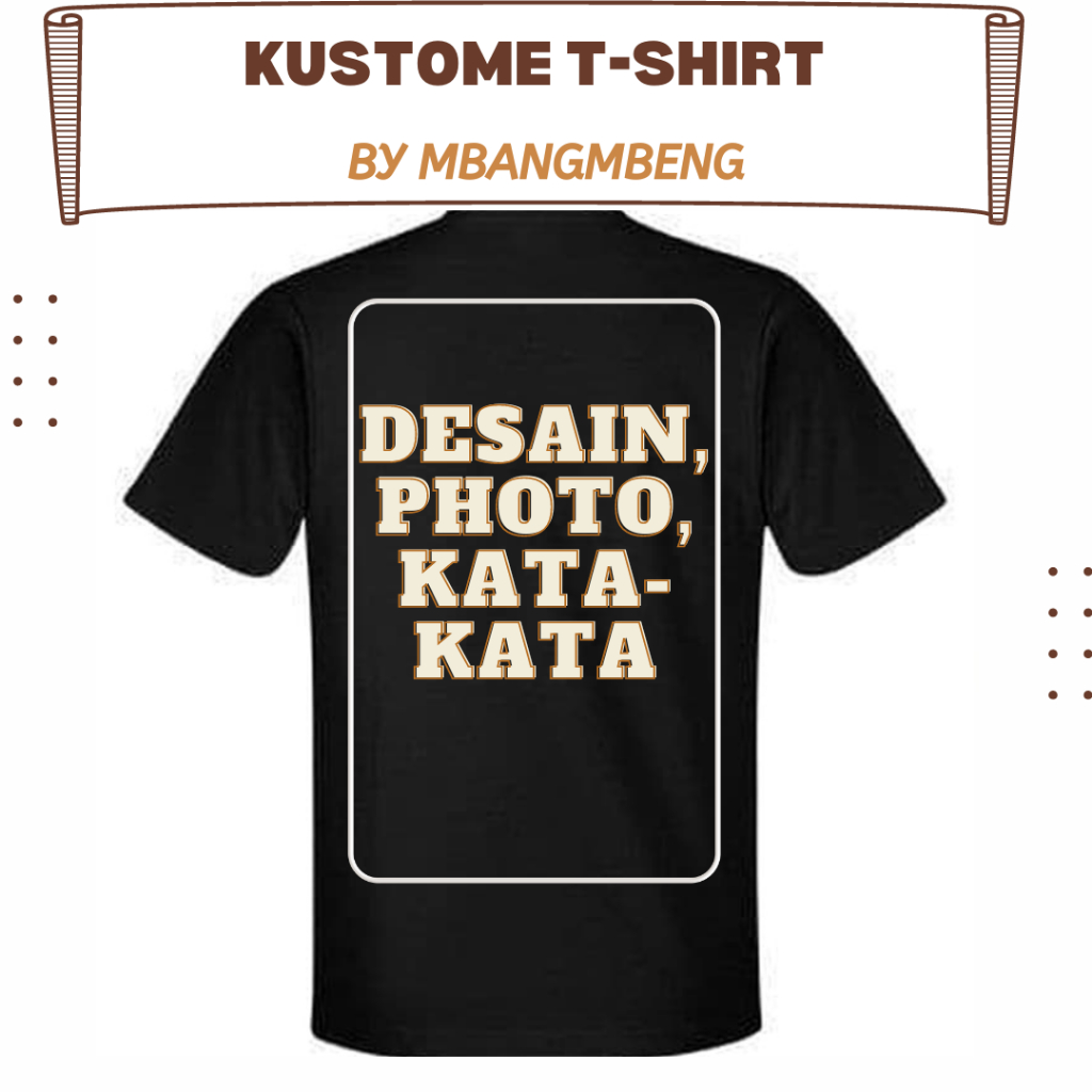Jual Kaos custom sablon satuan bebas design gratis design sablon dtf ...