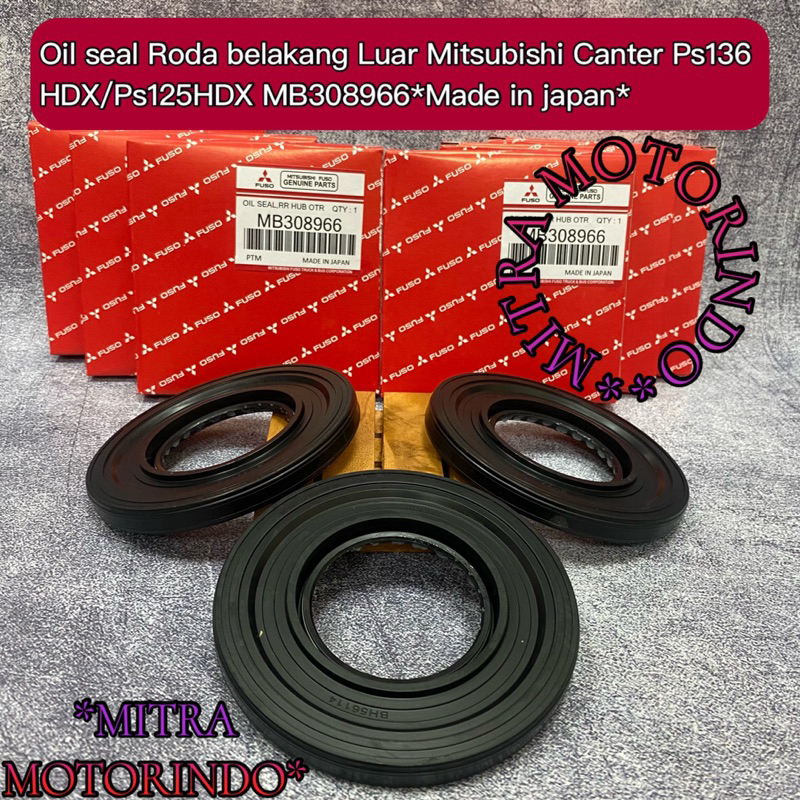 Jual Oil Seal Roda Belakang Luar Mitsubishi Canter PS136 HDX/PS125 HDX ...