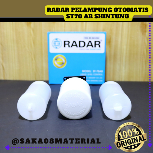 Jual Jual Radar Otomatis Pelampung Air ST-70 AB Shintung Original ...