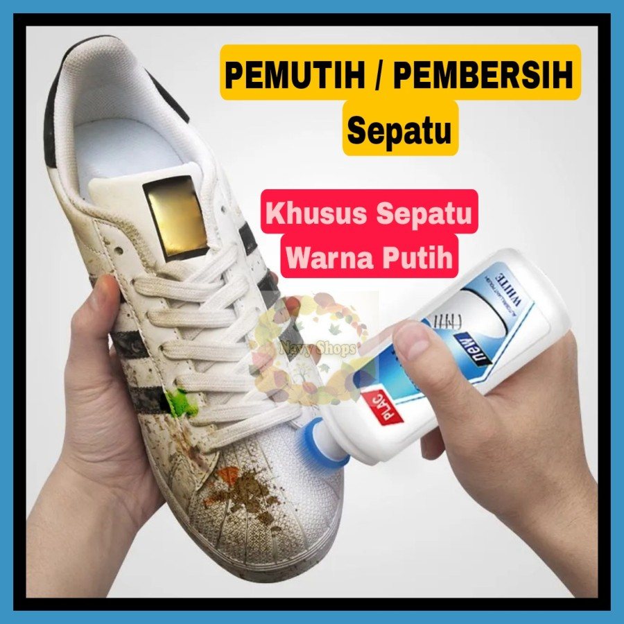 Jual MH - SEMIR SEPATU PUTIH PEMBERSIH SEPATU / SNEAKER SHOE CLEANER ...