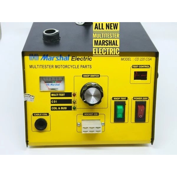 Jual MARSHAL Alat Tester CDI, Coil, Regulator, Flasher, Busi Sepeda ...