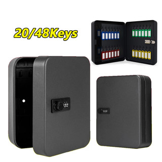 Jual Metal Safety Lock Key Box Hook 48 Keys - Tempat Penyimpanan Kunci ...