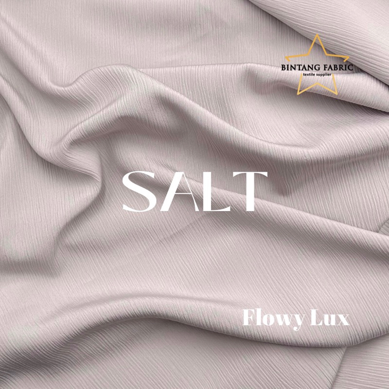 Jual Bahan Kain Flowy Lux Youryu Crinkle Airflow 0,5 meter | Shopee ...