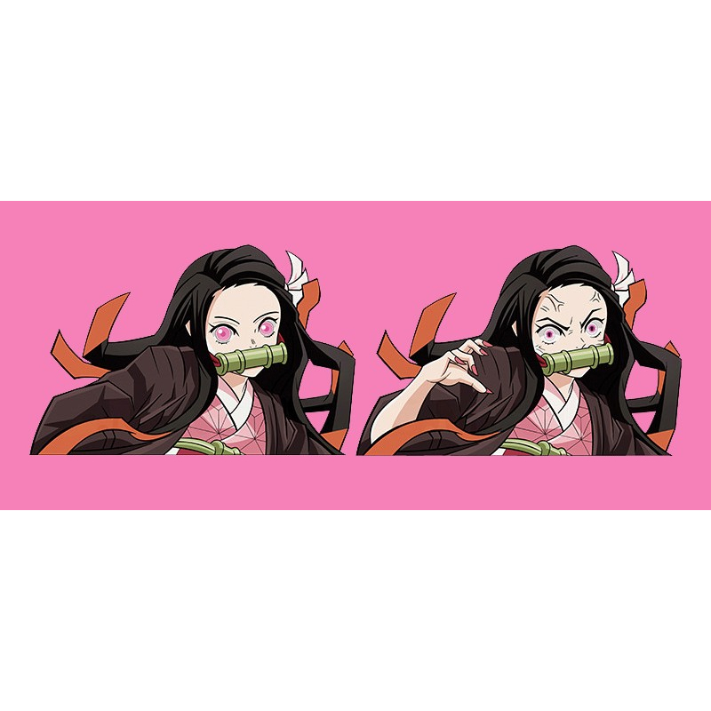 Jual Kimetsu no Yaiba Nezuko Kamado 3D Motion Stiker Anime Sticker ...