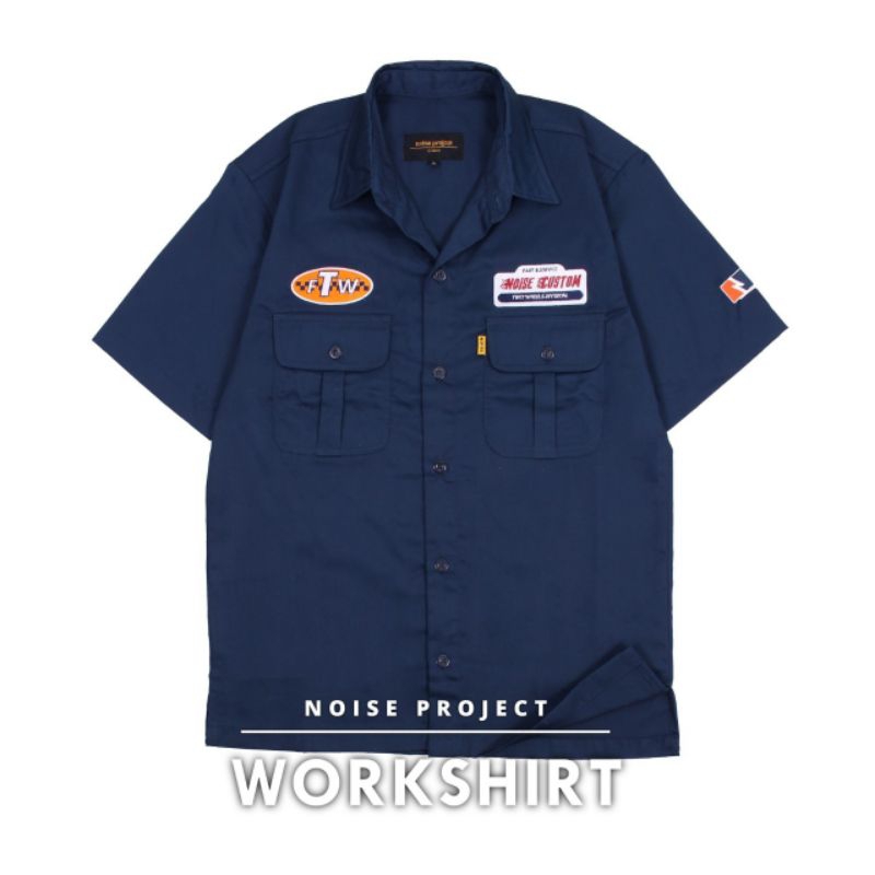 Jual KEMEJA WORKSHIRT NOISE PROJECT ORIGINAL / KEMEJA KERJA PRIA DAN ...