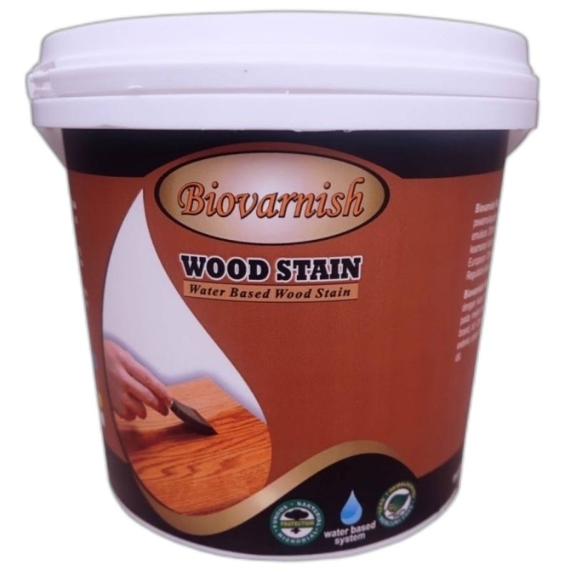 Jual Cat kayu woodstain biovarnish 1kg | Shopee Indonesia