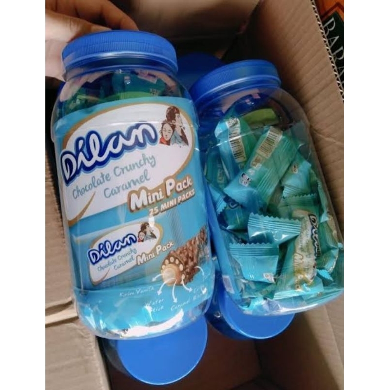 Jual Dilan Choco Crunchy Caramel Toples 238gr | Shopee Indonesia