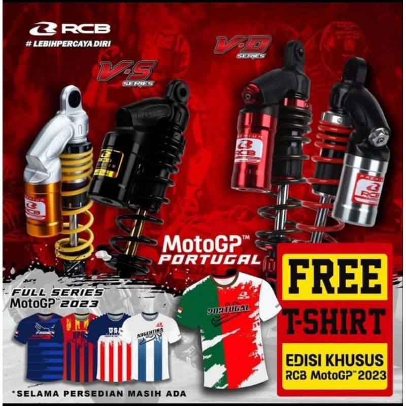 Jual Shockbreaker tabung RCB Nmax PCX Aerox New Nmax VS VD black series 330mm 305mm 350mm Double ...