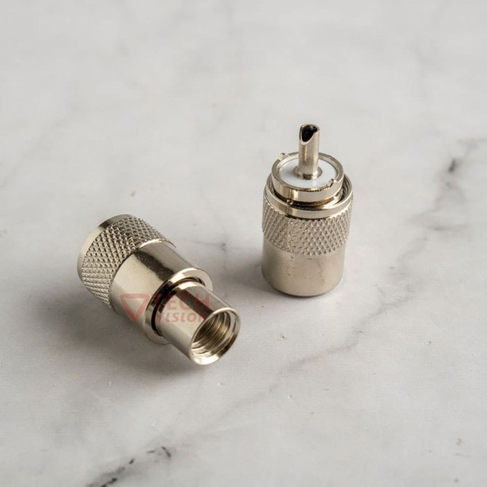 Jual Connector PL Male RG8 Konektor UHF PL-male RG 8 | Shopee Indonesia