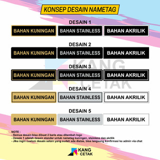 Jual Name Tag Nama Dada Magnet Peniti Kuningan & Akrilik Resin - Dokter ...