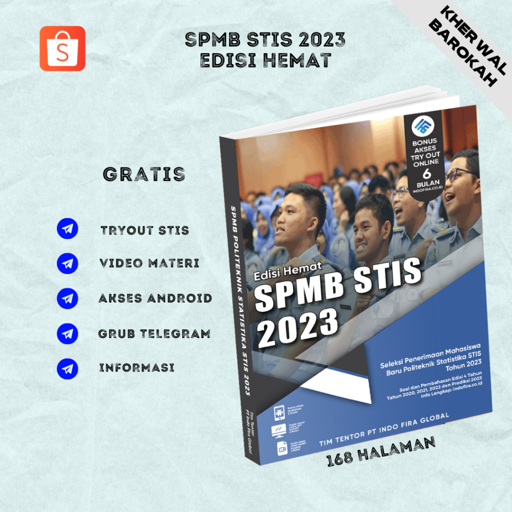Jual Buku TERBARU SPMB STIS 2023 Edisi Hemat + Dilengkapi Soal dan ...