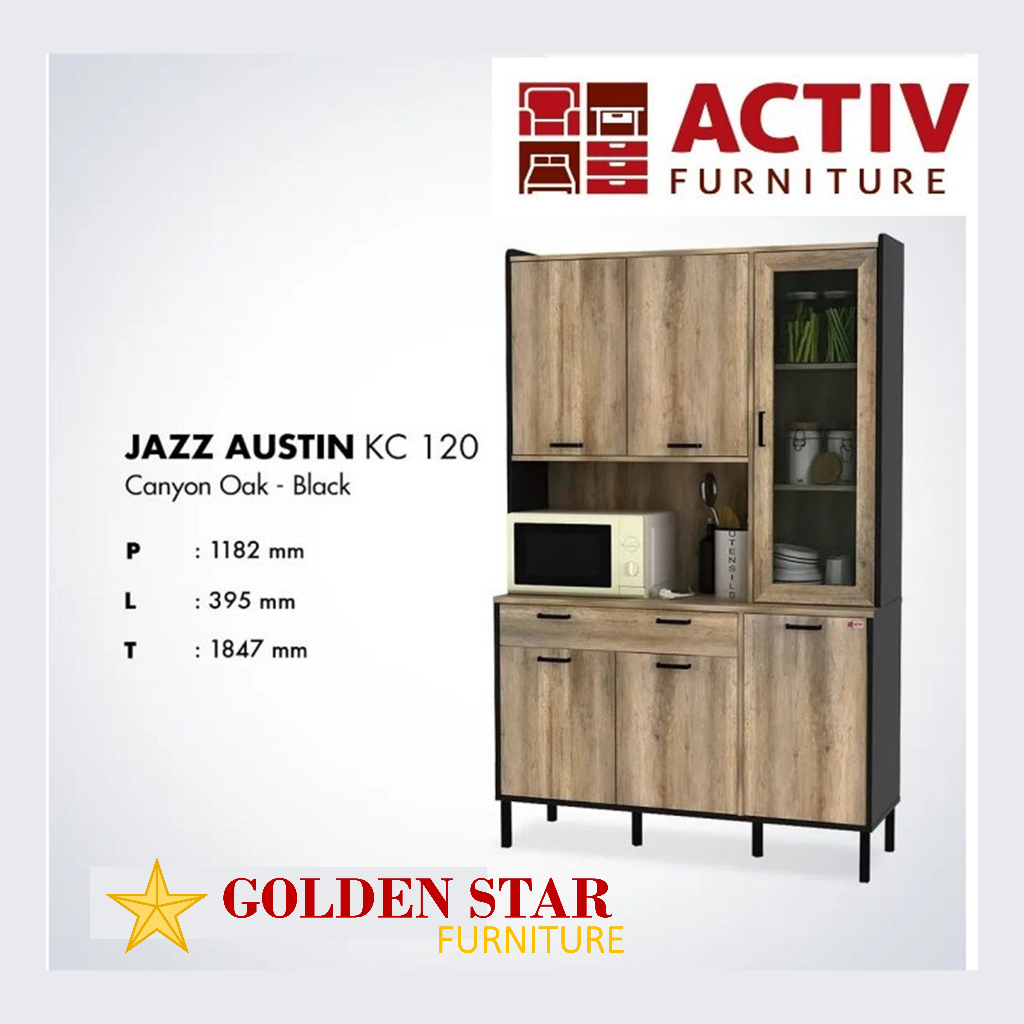 Jual Activ Lemari Dapur Minimalis / Kitchen Cabinet / JAZZ AUSTIN KC ...