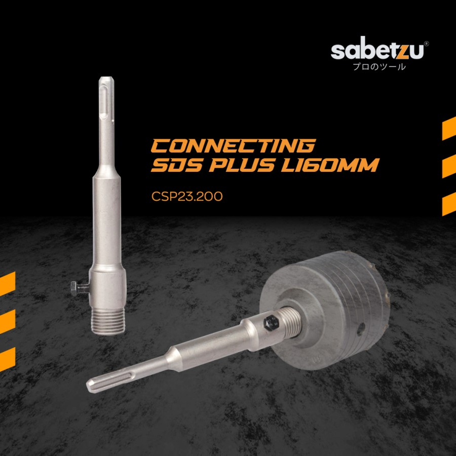 Jual Connecting sds plus 160mm hollow core bit sabetzu mata bor bobok ...