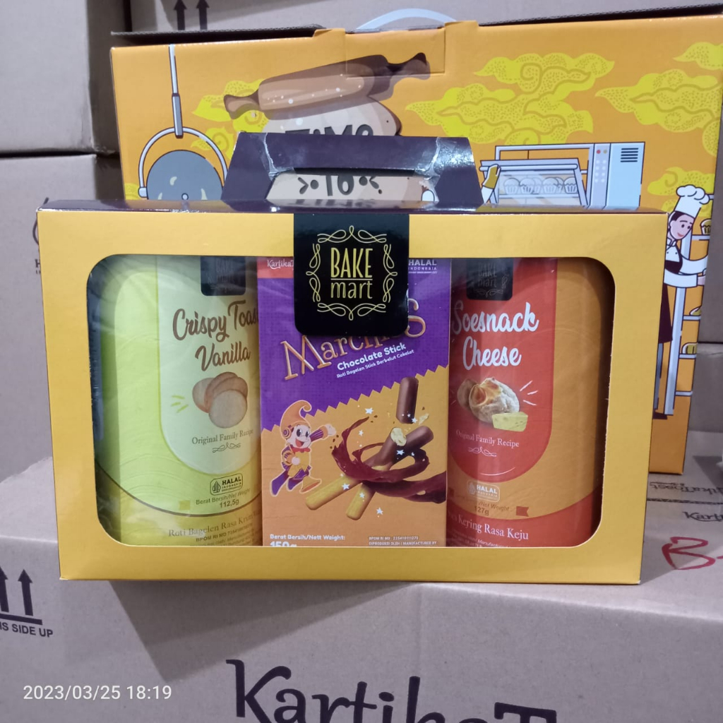 Jual READY JAKARTA 06 DEC 2025 - 3 CAN HAMPERS GIFT PARCEL BAKEMART ...