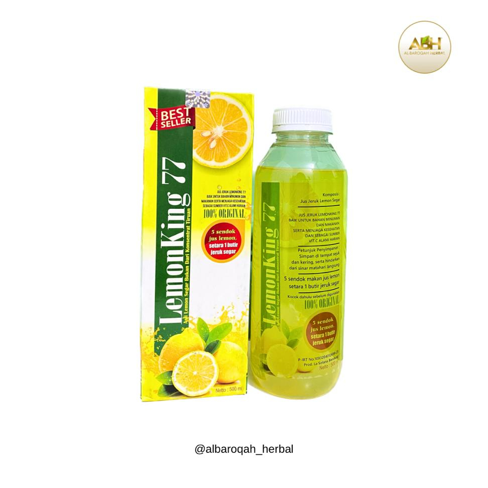 Jual LEMONKING 77 SARI JERUK LEMON (500ML) | Shopee Indonesia