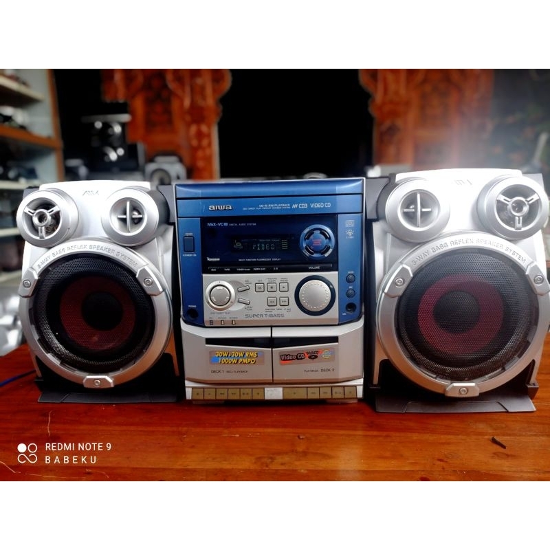 Jual RADIO TAPE COMPO AIWA NSX VC18 | Shopee Indonesia