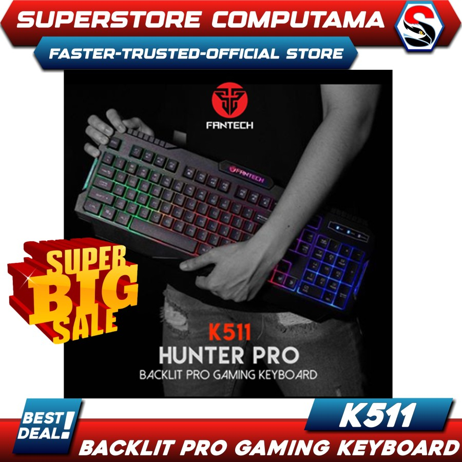 Jual Fantech K511 Hunter Pro Gaming Keyboard | Shopee Indonesia