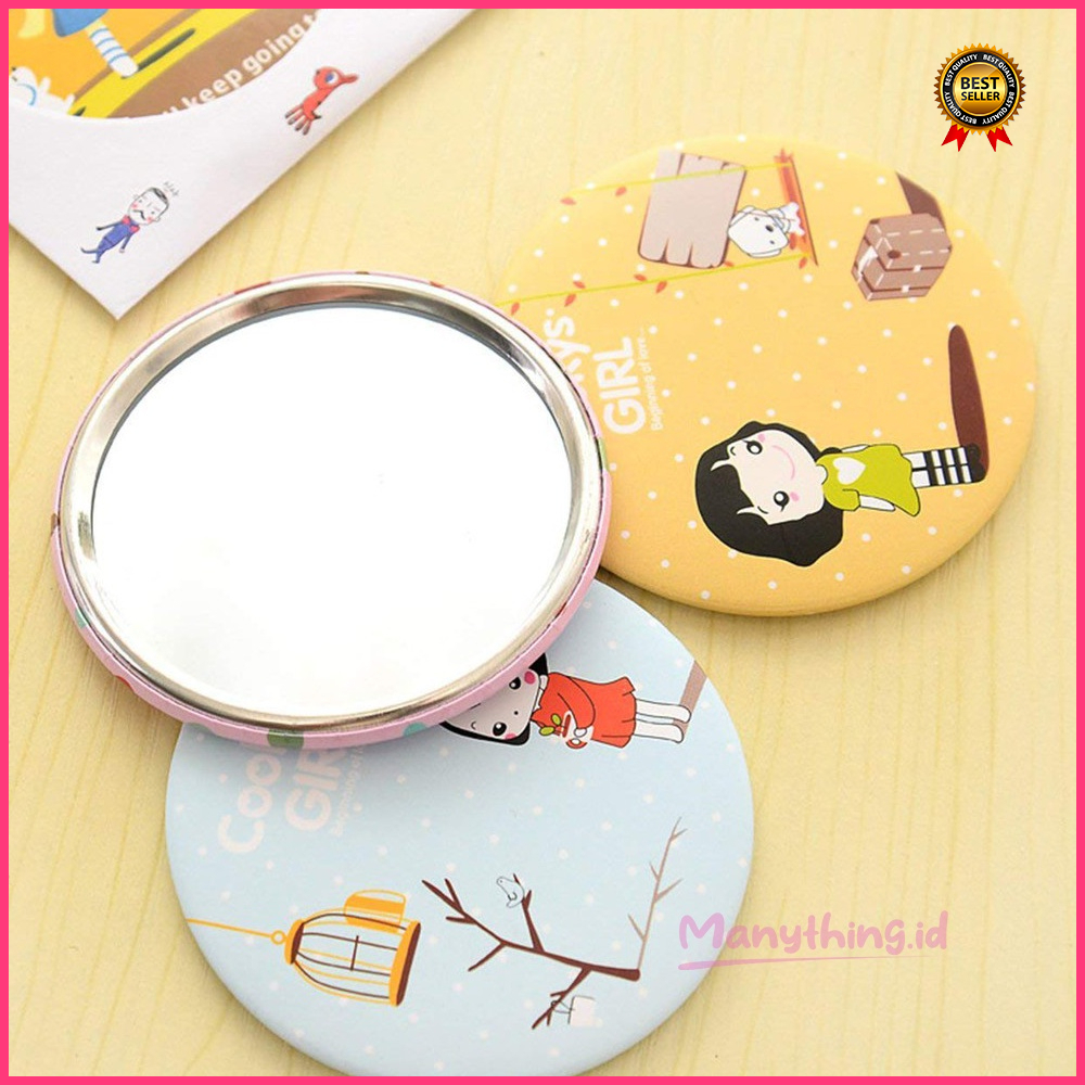 Jual CERMIN BULAT CERMIN RIAS CERMIN MAKE UP CERMIN KECIL CERMIN ...