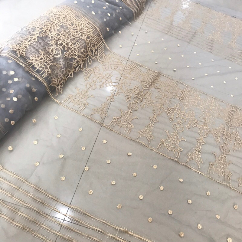 Jual Kain tulle etnik gradasi soft korean | Shopee Indonesia