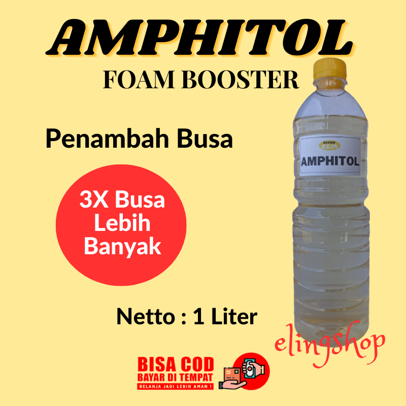 Jual Amphitol Ampitol Foam Booster Penambah Busa | Shopee Indonesia