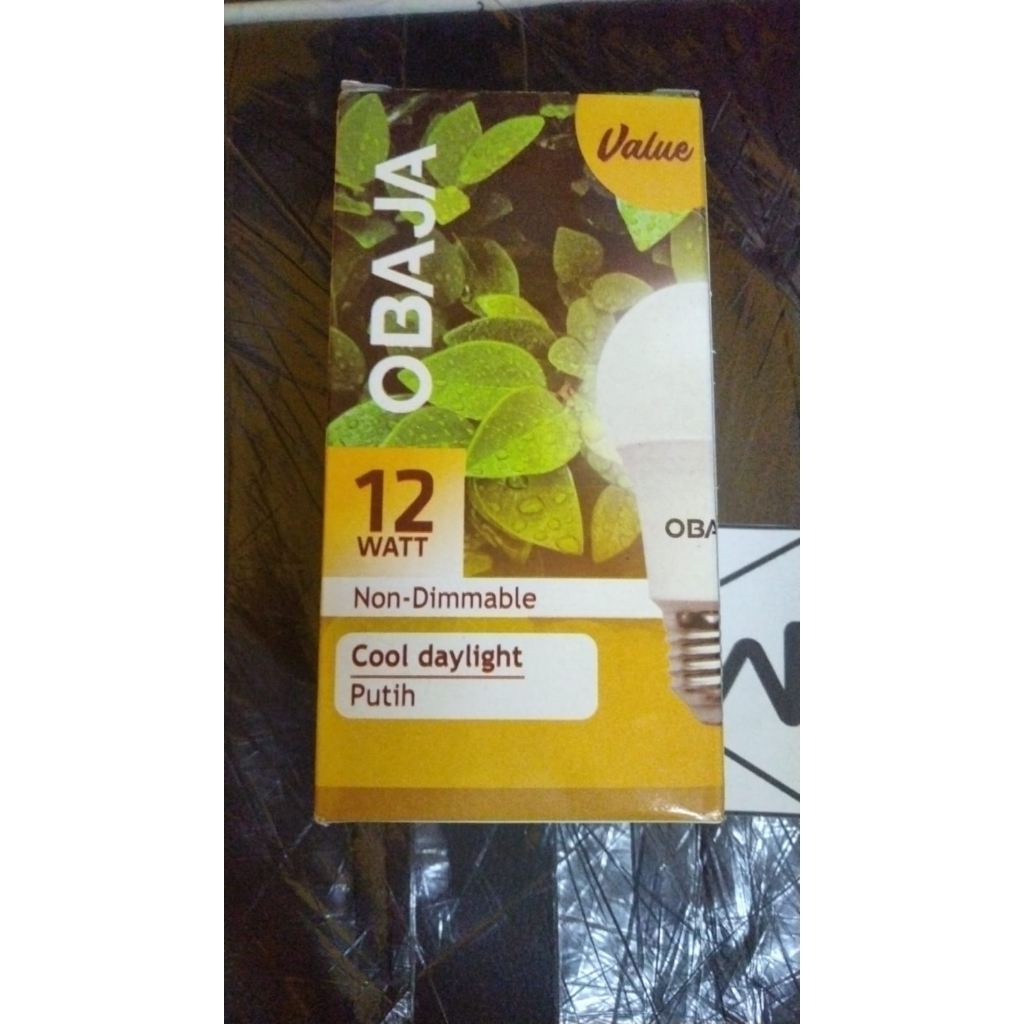 Jual LED Obaja Value 12W - Lampu LED Obaja cahaya putih | Shopee Indonesia