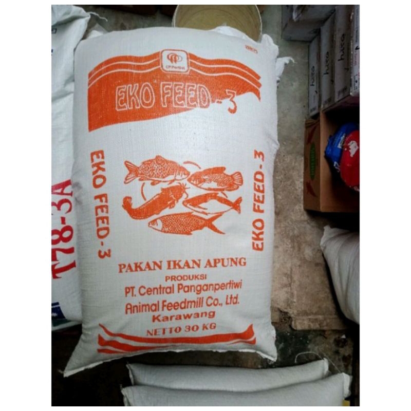 Jual Pelet Ikan Eko Feed-3 Untuk Ikan Mas,Lele Gurame,Bandeng Repack ...